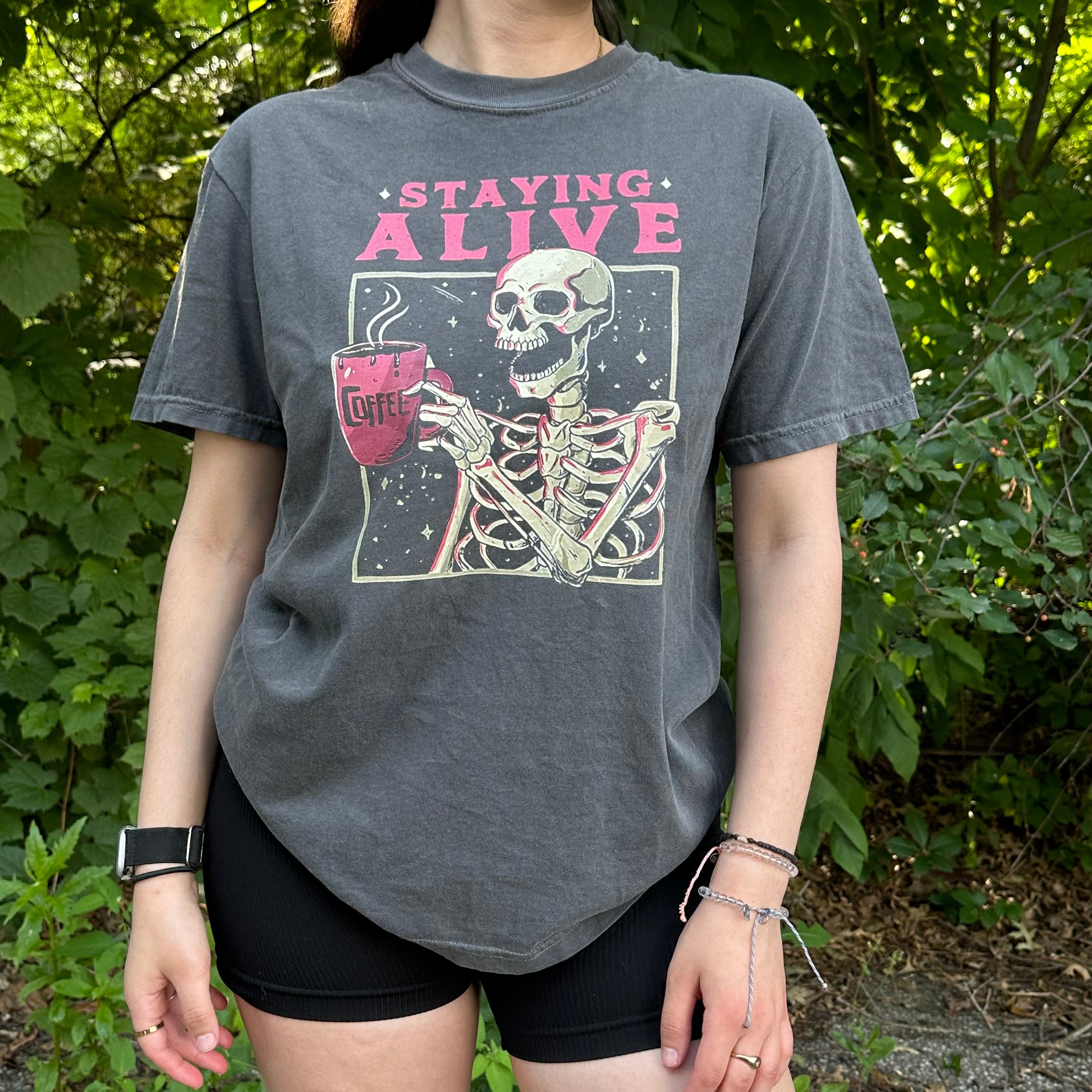 Staying Alive T-Shirt – Rags Revived