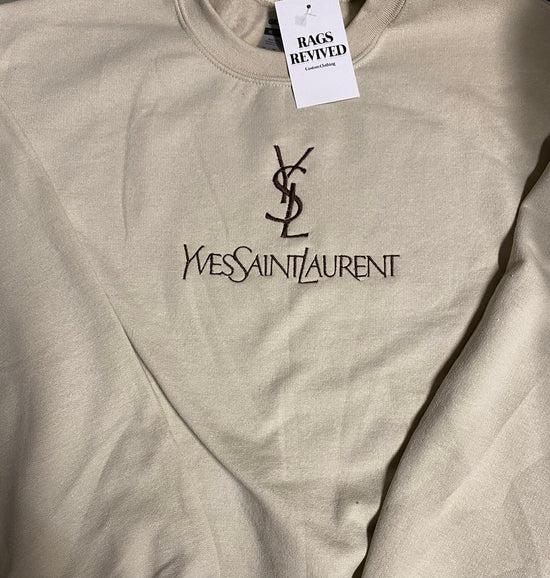 YSL Crewneck – Rags Revived